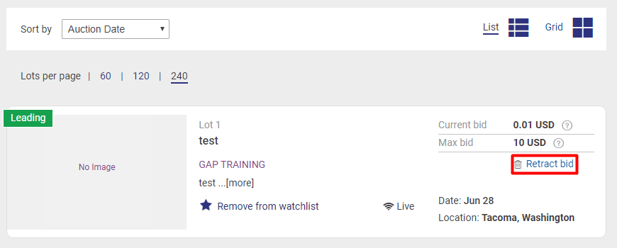 How do I remove a bid? – BidSpotter.com